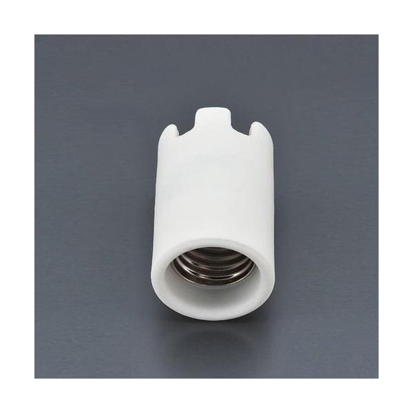 "●用途…E17口金のランプレセプタクル●定格容量…3A・300V●口金…E17●サイズ…&amp;phi;25×40mm●取付ピッチ…16mm●磁器製●主に照明器具・スタンド照明などに使用●結線方法は、半田止め用となります●商品はモデルチ...