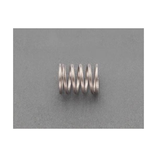 "●材質…SUS304●巻方向…右巻き●許容荷重…0.83N●許容荷重時高さ…1.92mm●線径…&amp;phi;0.2mm●外径…&amp;phi;2.5mm●高さ…4.5mm●ばね定数…0.324N/mm●密着高さ…1.3mm●端末形...