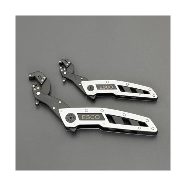 "●&amp;lt;セット内容&amp;gt;…2点●EA531PK-1…全長：約160mm適合サイズ：1/4”〜7/16”(6〜11mm)重量：約109g折畳み時全長：110mm●EA531PK-2…全長：約215mm適合サイズ：1/2”...