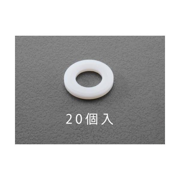 "●材質…ナイロン66●サイズ…M3●内径×外径×厚み…3.2×6.0×0.5mm●入数…20個…ボルト、小ねじ、ナット、ワッシャー/プラスチックねじ・ワッシャー…"