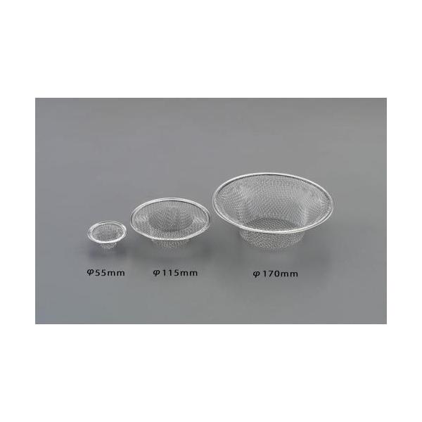 "●材質…ステンレス（SUS304）●ざる径…115mm●目開…0.72mm●メッシュ…28●線径…0.19mm…部品洗浄用品、工業用ワイパー、水・油吸着材/部品洗浄用ざる…"