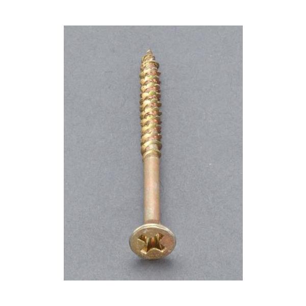 "●半ねじ●材質…鉄鋼線(クロメート)●(＋)特殊フレキ頭●サイズ…太さ：4.0mm、長さ：30mm、頭径：8.0mm、線材径：2.7mm●入数…267本●家具造り、堅木に最適です。●下穴無しで、一発締付。施工性を重視。●十字穴が深く潰れ難...