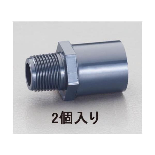 "●材質…耐衝撃硬質塩化ビニール●JIS K 6743●呼び径…13●ねじサイズ…R1/2”●入数…2個…水道、ガス、エアー用配管部材/ビニールパイプ&amp;継手&amp;バルブ…"