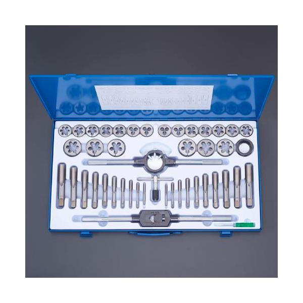 "●&amp;lt;セット内容&amp;gt;●中タップ20本、ダイス20個●タップハンドル●ダイスハンドル●ドライバー●サイズ…(メトリック並目・細目)M6×1.0・M6×0.75・M8×1.25・M8×1.0・M10×1.5・M10×1...