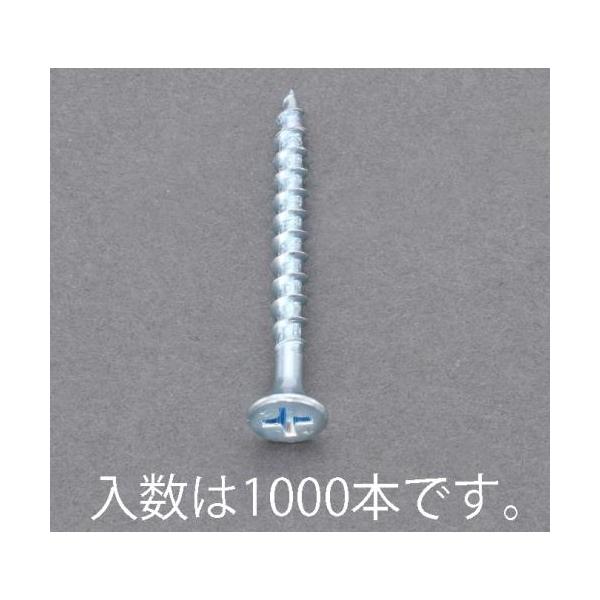 "●材質…スチール(ユニクロメッキ)●(＋)ラッパ頭●石膏ボードや木材同士の締結に●サイズ(mm)…3.8×25●入数…1000…ボルト、小ねじ、ナット、ワッシャー/木ねじ・コンクリートビス・釘…"