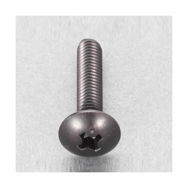 "●サイズ…M4×25●ピッチ…0.7●十字穴の番号…2●頭部径…9.4mm●頭部高さ…2.5mm●材質…ステンレス(SUS XM-7)(SSブラックメッキ)●入数…10●並目ねじ●全ねじ●(＋)トラス頭小ねじ…ボルト、小ねじ、ナット、ワッ...