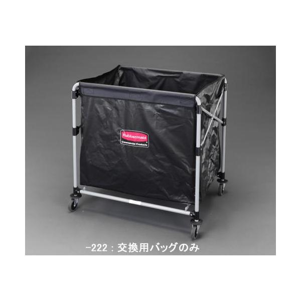 "●[EA995AA-211、212、216用]替バッグ●300L用●サイズ…569×775×693（H）mm●材質：ビニール(内部ポリエステル・PVCコーティング)●カラー…黒●面ファスナーで取付けが簡単にできます。…清掃用品/バケツ、ピ...