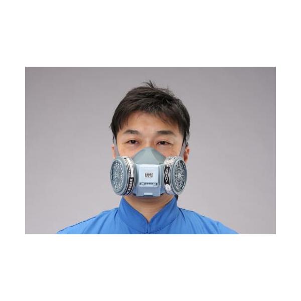 "●メーカー…三光化学工業●型番…GH316 S●商品名…スカイマスク&amp;#8545;●国家検定合格品　(第TN452号)●低濃度ガス用2缶式マスク●締め紐の角度が自由に調節できるベルトフック採用●接顔部をシボ加工することにより、接顔...