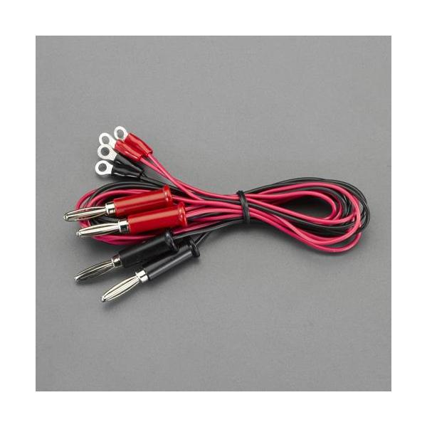 "●メーカー…テイシン電機●型番…TLA-41●絶縁耐圧…AC2000V1分以上●リード線…0.3mm2●全長…1000mm●丸端子⇔バナナプラグ●赤、黒、各色2本・計4本入…テスター及び計測器/電気計測…"