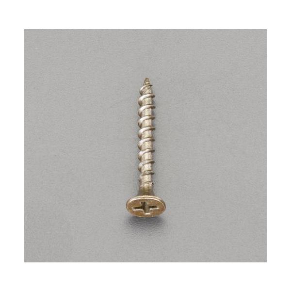 "●材質…鉄(ラスパート処理)●(＋)皿頭●耐食性に優れたラスパート処理で建築金物に最適です。●サイズ…3.8×25mm●色…茶●入数…100個…ボルト、小ねじ、ナット、ワッシャー/木ねじ・コンクリートビス・釘…"