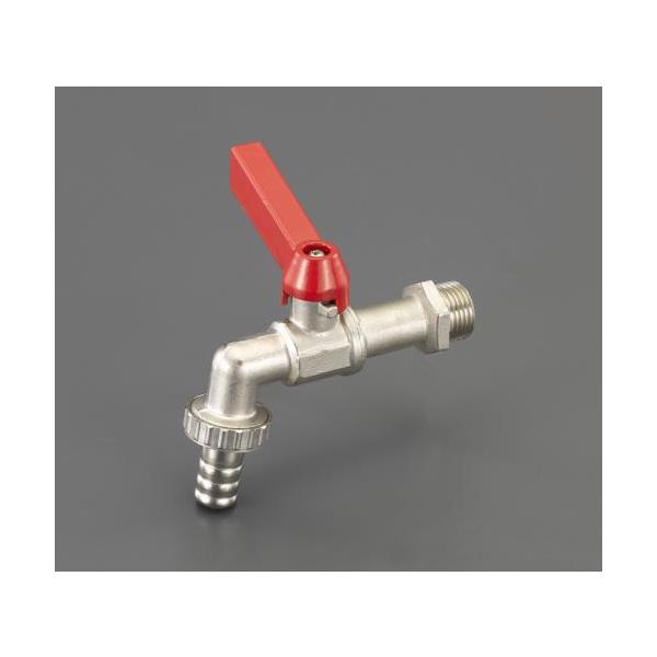 "●材質…本体：真鍮(ニッケルメッキ)ハンドル：アルミ●使用流体…水●使用圧力…1.02MPa●ねじ径…G3/4”●適合ホース内径…19mm…水道、ガス、エアー用配管部材/工業用水栓金具・部品(3/4")…"