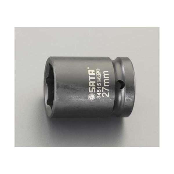 "●メーカー…SATA●型番…34512●差込角…3/4”●対辺…24mm●外径…&amp;phi;38mm●全長…50mm●穴径…5.9mm●Oリング部外径…34.3mm…スパナ、めがね、ソケット、インパクトソケット、打撃用レンチ/インパ...