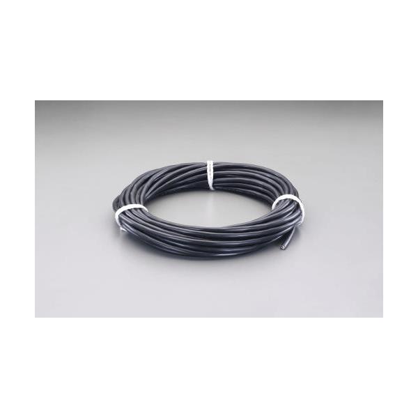 "●定格容量…7A 300V(0.75mm2×2心)●長さ…10m●公称断面積…0.75mm2●仕上外径…6.6mm●定格温度…60℃●2心(白・黒)●柔軟性に優れ、工作機械や、耐油・耐環境性の要求される配線場所に●電気用品安全法に適合…配...