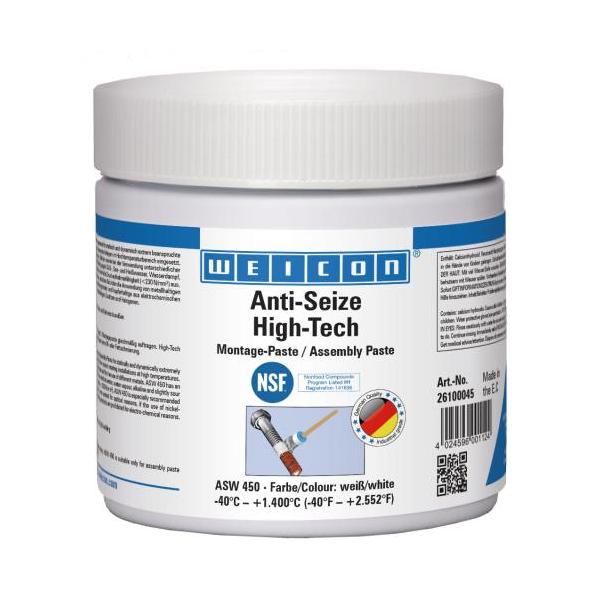 "●商品名…ASW 450P●内容量…450g●色…白●耐熱温度範囲…−40〜1400℃●耐圧…230N/mm2●稠度…NLGI 1●耐熱、耐圧性能が優れた腐食・焼付・摩耗防止用ペースト●シリコン、メタルフリー●焼き付き防止加工をすることで...