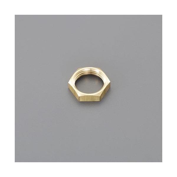 "●メーカー…アソー（ASOH）●型番…NR-1006R●取付ねじ…G3/4”●六角対辺…30mm●幅…7mm●最高使用圧力…6.90MPa●使用温度…−50〜150℃●材質…真鍮●壁、またはパネル取付のための固定用ナットです。●RoHS指...