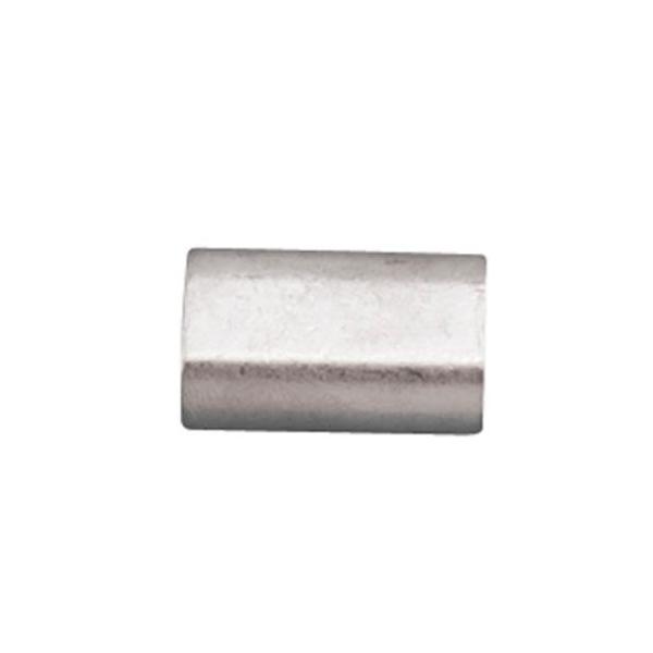 "●材質…SUS316●適合ワイヤーロープ…2mm●サイズ…A:2.3mm、X:6.8mm、Y:9.6mm、Z:4.3mm●サイズ（カシメ後）…4.8mm●重量(g)…0.045●船舶および産業用に最適です。●入数は10個入りです。…建築金...