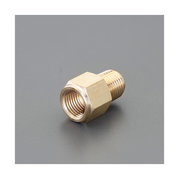"●メーカー…アソー（ASOH）●型番…NF-4033R●ねじ径…R3/8”×G3/8”●内径…11mm●六角対辺…21mm●全長…30mm●使用圧力…6.90MPa●使用温度…−50〜150℃●材質…真鍮（カドミレス材）●GネジからRネジ...