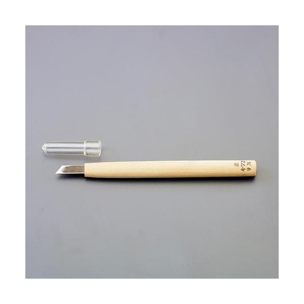 "●全長…212mm●刃幅…13.5mm●形状…キワ型左●材質…刃：安来鋼柄：朴●左利き用●図案の線に沿って切り込むときに便利です。…板金・石工・左官・大工・内装・塗装・ガラス道具/かんな、のみ、彫刻刀、切出しナイフ…"