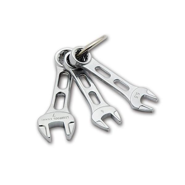 "●メーカー…旭金属工業（ASAHI）●型番…LCWUS31●サイズ(mm)…5.5・6・7（3本組）●全長(mm)…48・48・60●重量…26g●材質…クロムバナジウム鋼(クロムメッキ)●12ポイント●リング付…スパナ、めがね、ソケット...