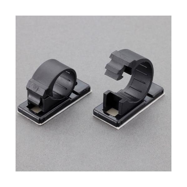"●ケーブル径(mm)…17●ベースサイズ…41.3×15.6mm●材質…ナイロン66●サイズ…A：17mmB：4.8mmT1：3.1mmL：41.3mmW：15.6mmH：25mm●入数…100●粘着テープ付…水道、ガス、エアー用配管部材...