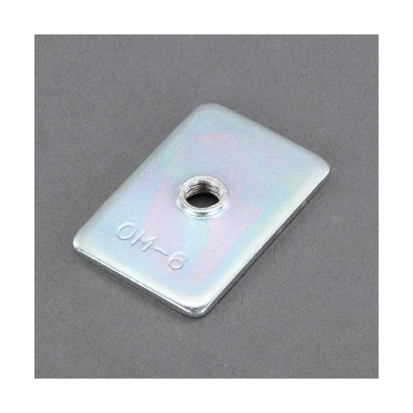 "●メーカー…篠原電機●型番…K-4●用途…アングルの裏面より廻り止めナットとして●材質…鋼板製、電気亜鉛めっき三価クロメート処理仕上●ねじサイズ…M4●サイズ…20×16mm●厚み…1.6mm●質量…4g●入数…10個●アングルと併用して...