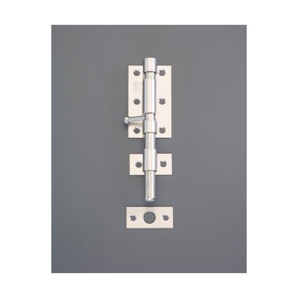 "●全長…100mm●取付穴径…&amp;phi;4.5穴、&amp;phi;7皿●サイズ(mm)…L1：55、L2：25、D：&amp;phi;9、W：42、W1：16、P：41、P1：28、P2：28、H：24●材質…ステンレス(SUS...