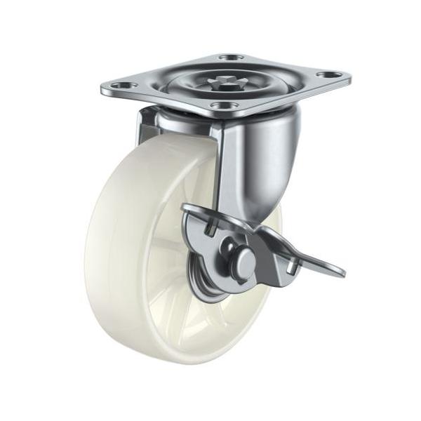 "●メーカー…ユーエイキャスター●型番…G-38NS●材質…金具：スチール、車輪：ナイロン●仕様…自在ストッパー付●車輪径×幅…38×16mm●全高…50mm●耐荷重…20.4kg●穴径(P)…5.3mm●X×Y…36×28mm●A×B…4...