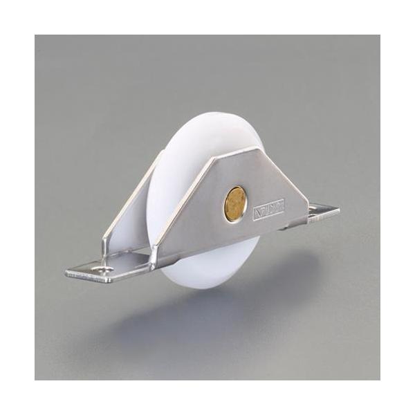 "●サイズ(mm)…L：70　P：57　D：&amp;phi;33　D1：8　W：17　W1：14　t：1.5●耐荷重(2個)…40kg●材質…車：ポリアセタール樹脂枠：ステンレス（SUS304）●A型（Vレール用）●ペアリング入り…荷造・...