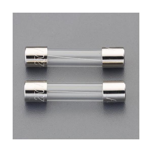 "●サイズ…&amp;phi;6.4×30mm●定格電圧…250V●定格電流…5A●電気的特性…普通溶断型（B種）●材質…鉛フリーガラス、黄銅ニッケルメッキ●入数…2本●対応ヒューズホルダー…EA940DL-12、-17、-56…配線部材、...