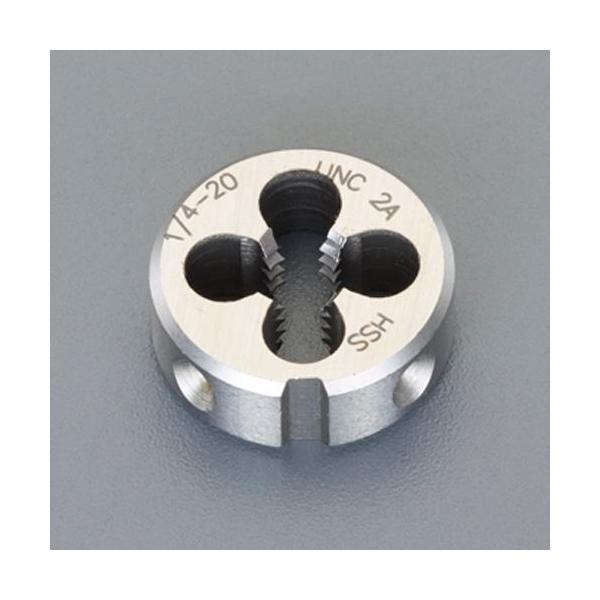 "●呼び…1/4"×20●ダイス外径…20mm●材質…HSS●アメリカねじ並目●対応被削材…スチール(&amp;lt;800N/mm2)、鋳鉄、アルミ、銅、真鍮、プラスチック…電動・エアー工具用先端工具、切削工具/タップ・ダイス…"