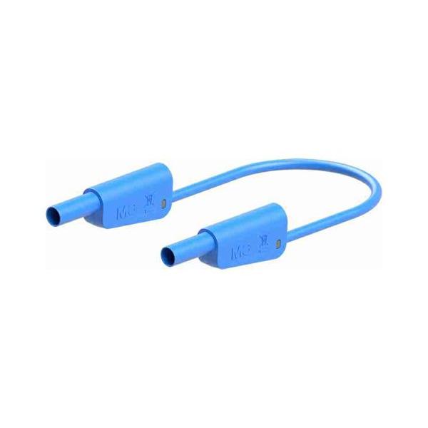 "●全長…250mm●色…青●プラグ径…&amp;phi;4mm●定格電圧…1,000V(CAT&amp;#8546;)600V(CAT&amp;#8545;)●定格電流…32A●プラグ材質…金●ケーブル材質…PVC●フレキシブルなケーブル...