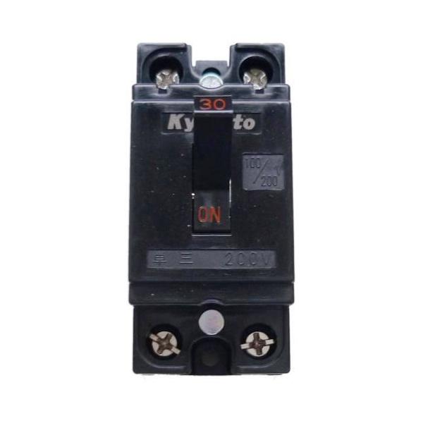 "●極数…2P●素子数…2E●定格電圧…AC100/200V●定格電流…30A●定格遮断容量…1500A●フレーム容量…30AF●接続方法…ソルダレス●サイズ…32×70×54.5mm●重量…89g●エアコン・ポンプ・電気温水器・蓄熱暖房機...