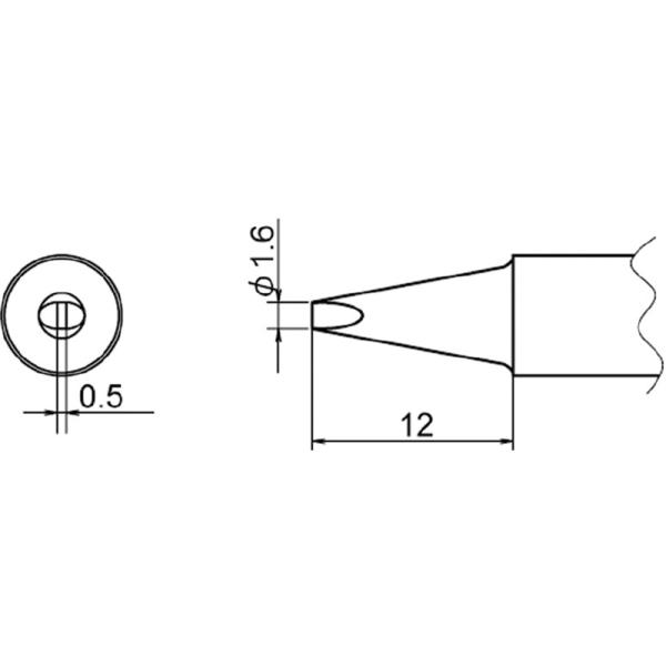 ●適用製品：FX8301-01/FX8302-01●対応するノズル組品：B3561(ノズル組品E)※FX-8302に使用する際は対応するノズル組品を必ず装着してください。… 工具業界/MRO/はんだ用品/はんだ/はんだこてコテ先…