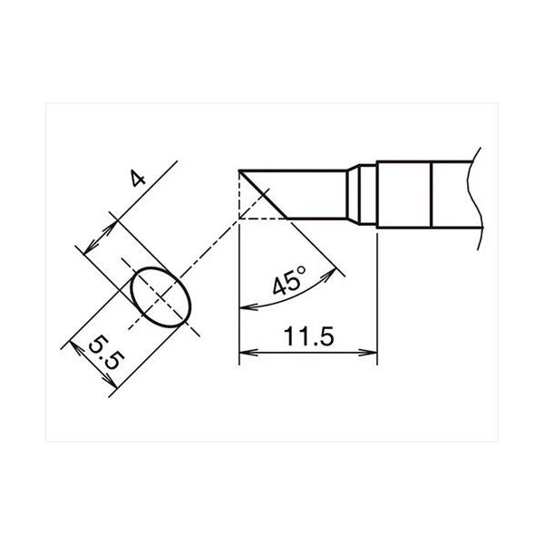 ●時間のかかる作業も改善●FX-971シリーズ用工具業界/MRO/はんだ用品/はんだ/はんだこてコテ先