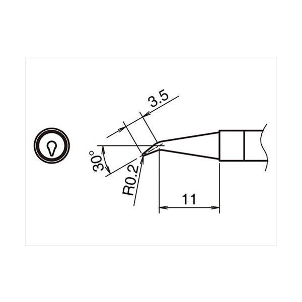 ●時間のかかる作業も改善●FX-971シリーズ用工具業界/MRO/はんだ用品/はんだ/はんだこてコテ先