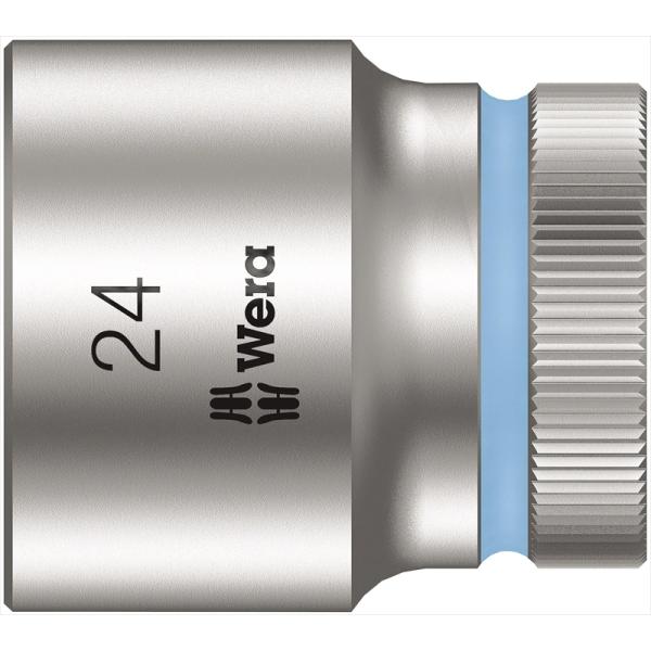 ●差込角(DR)：1/2●六角差込サイズ(mm)：24.0●全長(mm)：37.0●1/2インチZYKLOPソケット。●手動および電動工具の操作用(非衝撃)。●下端にはローレット加工が施されており、手動用途で使用する際に簡単に掴むことができ...