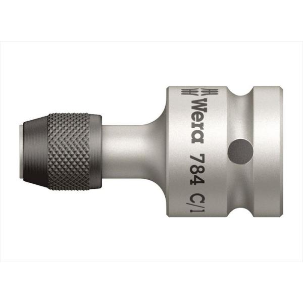 ●六角部サイズ(inch)：1/4●四角部サイズ(inch)：1/2●全長(mm)：50●784 Cシリーズ。●四角差し込みから六角ビットチャックに変換用アダプター。●クイックリリースチャック付きでビットをスムーズに交換できます。●ホルダー...