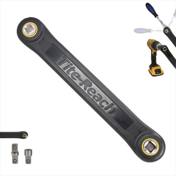 ●トルク性能(ft/lbs)：30●付属アダプター：3/8” X 3/8”、3/8” ビットアダプター●ベアリング：低摩擦UHMWブッシュ●サイズ(インチ)：W1.5XH0.75XL9.5●サイズ(mm)：W38.1 × H19.05 × ...