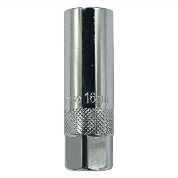 クリップ搭載型。マグネットで良くあるセンサーへの影響、マグネット自体の破損等々の心配が無く安心して作業できます。●差込角（DR）：3/8●対辺（mm）：16●全長（mm）：65●ソケット外径（mm）：20●差込部外径（mm）：18●重量（g...