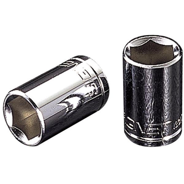 ●差込角(SQ)：1/2●サイズ(mm)：24●全長(L；mm)：40●先端部ソケット外径(D1；mm)：32.0●差込部ソケット外径(D2；mm)：26●ソケット深さ(T；mm)：22●ミラー仕上げのメッキが美しいスタンダードソケット。●...