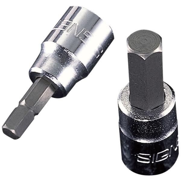 ●差込角(SQ)：3/8●サイズ(inch)：1/4●全長(L1；mm)：49.5●軸長(L2；mm)：24●外径(D；mm)：17.5?●質量(g)：37.5●6角キャップスクリュー用のビットソケット。… 工具業界/工具・消耗品/作業工具...