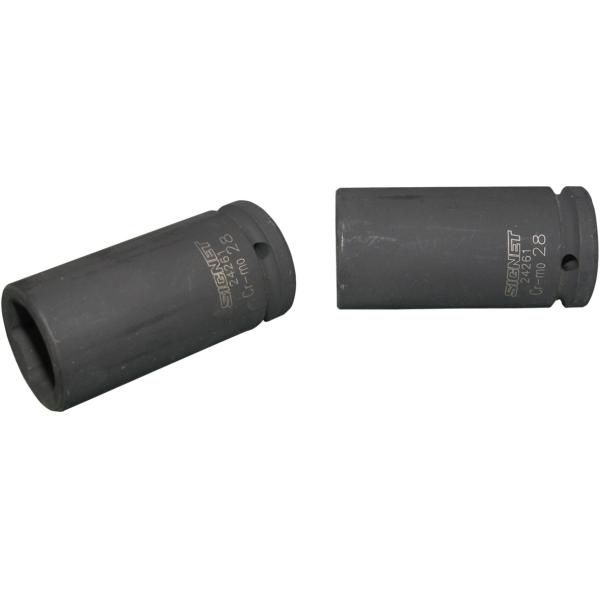 ●差込角(SQ)：3/4●適合ピン：24574●適合Oリング：24554●サイズ(mm)：34●全長(mm)：90.0●先端部ソケット外径(mm)：51.4●差込部ソケット外径(mm)：44.0※ピン・リングは付属しておりませんので、別途お...