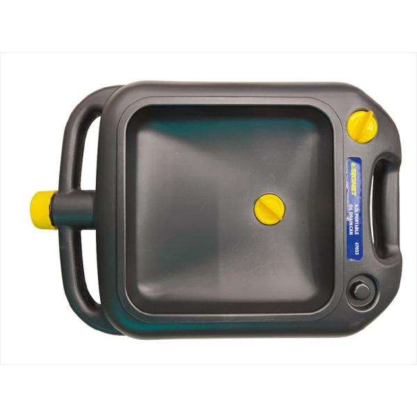 ●容量(L)：4●材質：HDPE●耐熱温度（度)：90-110●サイズ(mm)：W430D290H100●対応：オイル、添加剤、クーラント●重量(g)：650●キャップ付きで、廃オイルをこぼさず持ち運びができます。●両サイドにハンドルがあり...