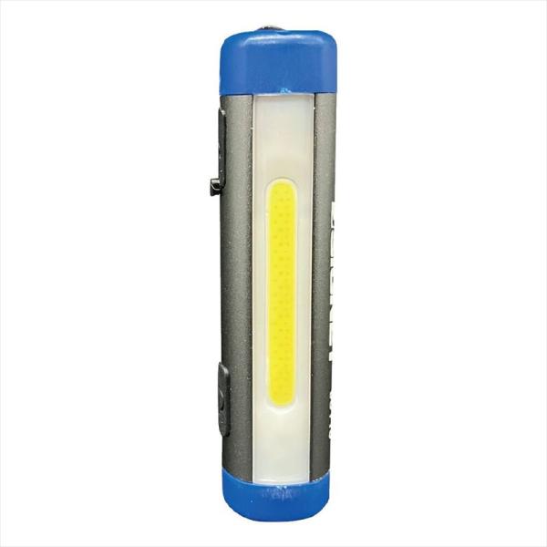 ●明るさ(ルーメン)：240（SIDE-HIGH）・100（SIDE-LOW)・80（TOP)・450（SIDE-TURBO）●照射距離(m)：15・10・40・22・1(赤色灯)●点灯時間(時間)：1.5・5・5・10・-●チャージポート...