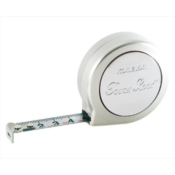 ●長さ(m)：3.5●幅(mm)：13●カートン小(pcs)：16●カートン大(pcs)：96●外周の測定で直径が計れるDIAメートル目盛付です。●裏側にマグネット付きで、壁に取り付けて保管ができます。●中央を抑えるとロックがかかる「タッチ...