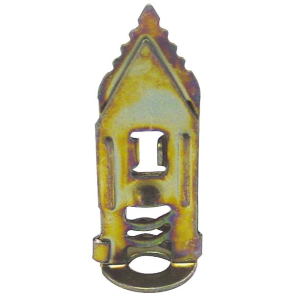 ●適合板厚(mm)：9〜13まで●最適条件時の耐荷重(kg)：水平方向・15/垂直方向・30●適合ネジ長さ(mm)：30〜70/φ3.5〜5●適合板：石膏ボード●壁などに各種器具を取り付けたい時に使用するファスナーです●中空構造の石膏ボード...