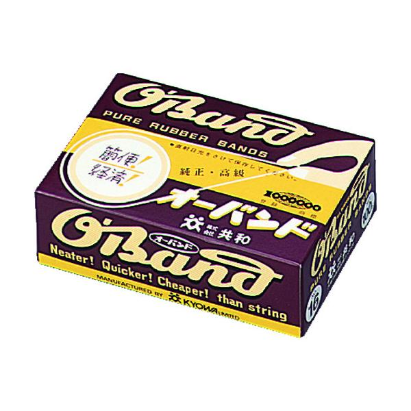 "●便利で幅広い用途を持つ、おなじみのゴムバンドです。<br>●良質の天然の純ゴムを使用しています。<br>●締まりがよくてやわらかく、よく伸びます。<br><br>●色：アメ色<br&...