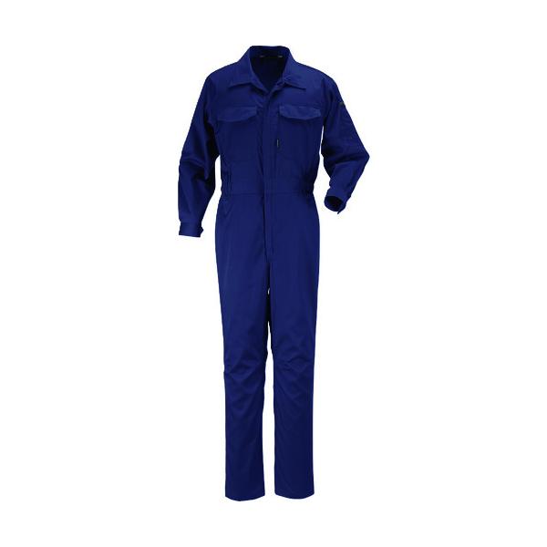 "●動きやすさと使い勝手にこだわったつなぎ服です。<br>●両脇にゴムを入れて適度なフィット感があります。<br>●腰部に伸縮性のある素材を使い、作業時の屈伸のツッパリ感を緩和します。<br>●フロントフ...