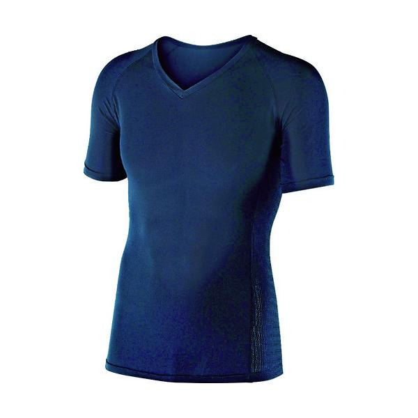 "●高い冷感機能を誇る特殊ポリエステル繊維「X-COOL」を使用し、ひんやり涼しい着心地を実現しました。<br>●吸汗速乾機能により、汗によるベトつきを抑えて爽やかな着心地をキープします。<br>●適度なコンプレッシ...