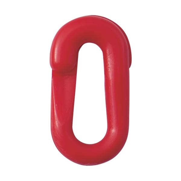 "●プラスチック製チェーンのジョイント用パーツです。<br><br>●プラスチックチェーンの連結に。<br><br>●色：赤<br>●径(mm)：8<br>●横(mm)...